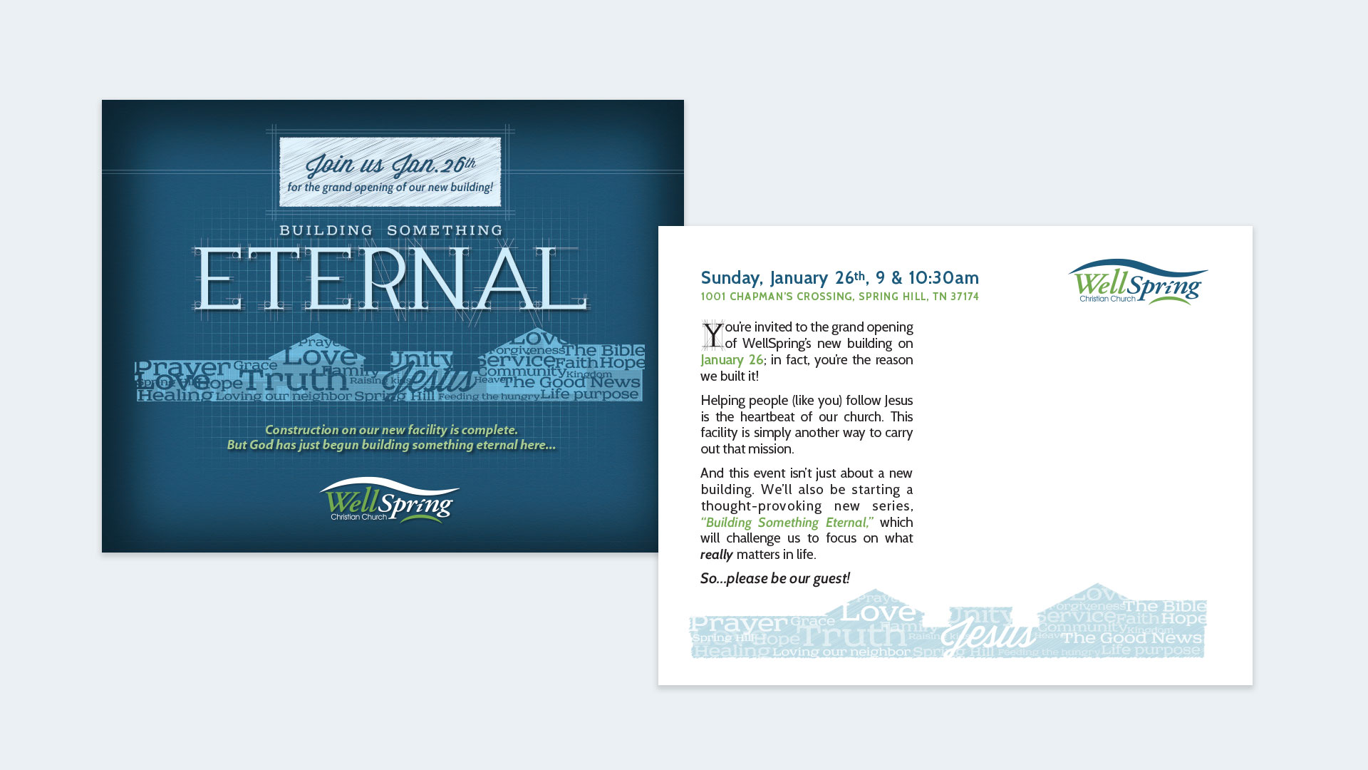 Church Grand Opening Campaign - Kevin Robinson Creative
